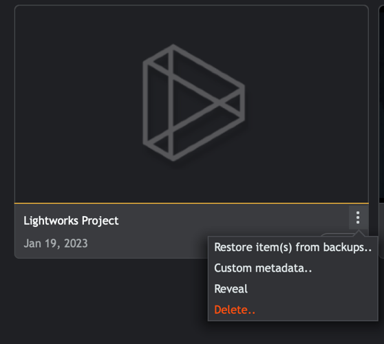 Knowledge Base - Projects
