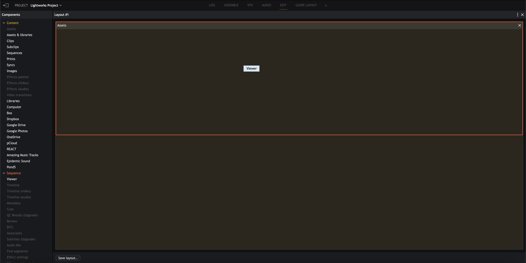 Knowledge Base - Lightworks Fixed Layout