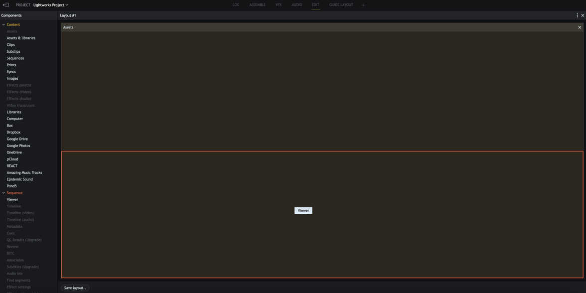 Knowledge Base - Lightworks Fixed Layout