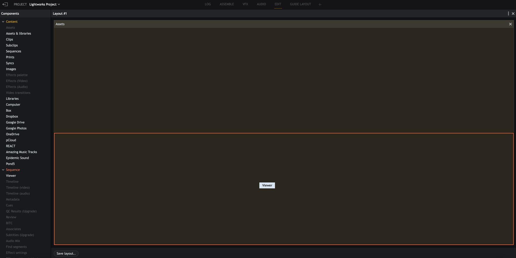 Knowledge Base - Lightworks Fixed Layout