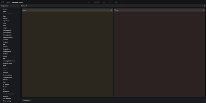 Knowledge Base - Lightworks Fixed Layout
