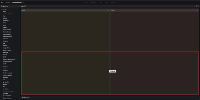 Knowledge Base - Lightworks Fixed Layout