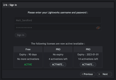 Knowledge Base - Starting Lightworks